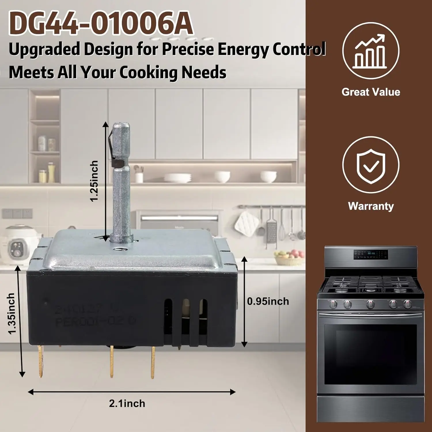 Range Surface Element Switch DG44-01006A - Reliable Control