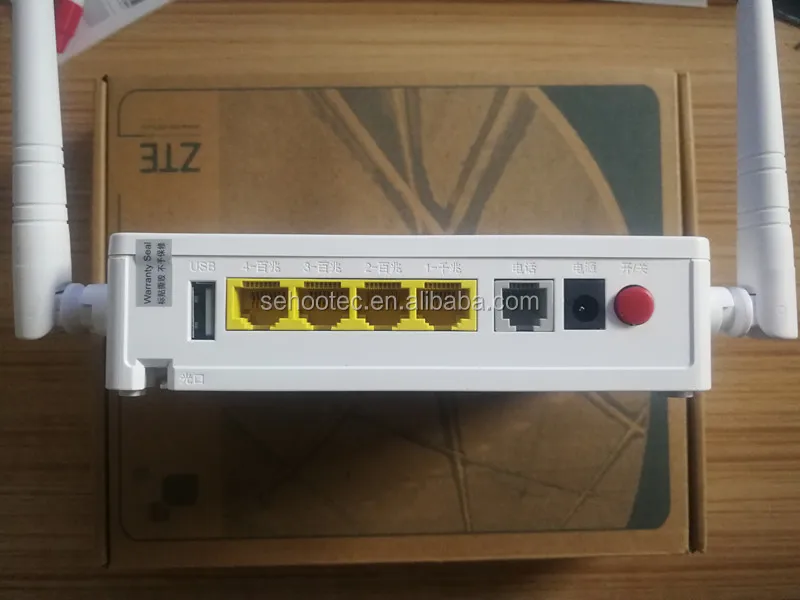 Ont Gpon Zte F663nv3a Módem Ftth 1ge + 3fe Lan + 1 Voz + 2,4g Wifi Onu ...