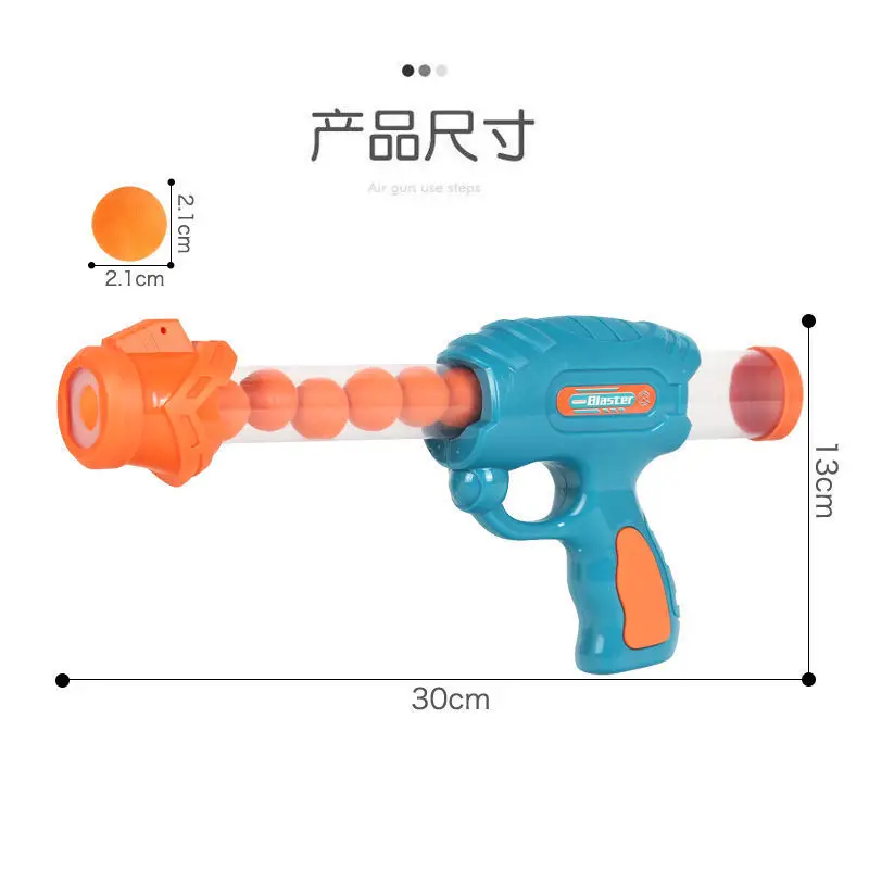 Children's Toy Boys Air Power Gun Toys Indoor Shooting Toys Set Gift ...