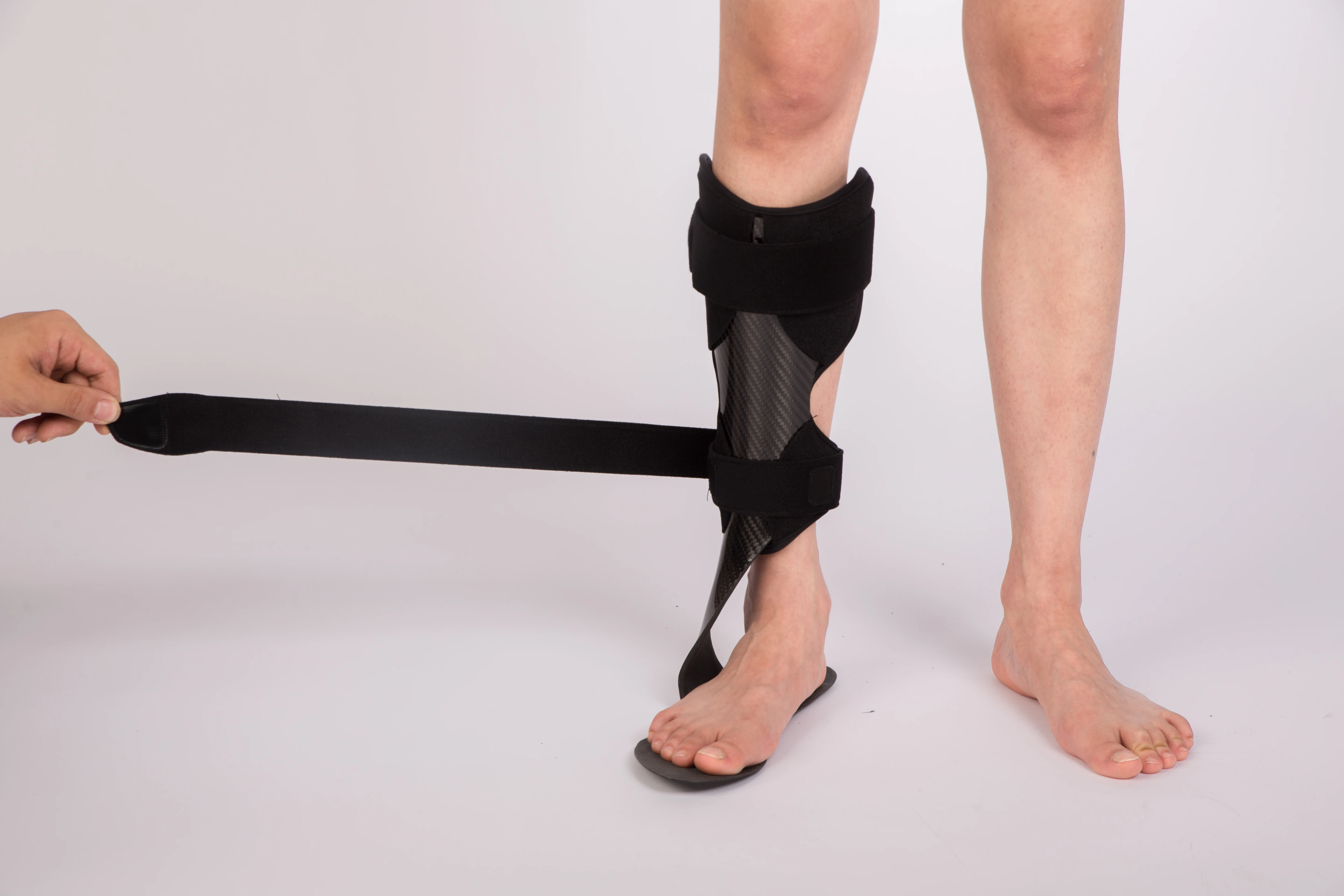 Flatfoot Ankle Orthosis Afo Drop Sprain Carbon Fiber Foot Support - Buy ...