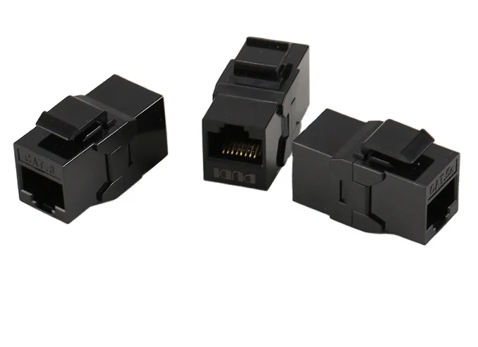 Cat5e Cat6 Cat6a Passthrough Module Utp Information Module Rj45 Hundred ...