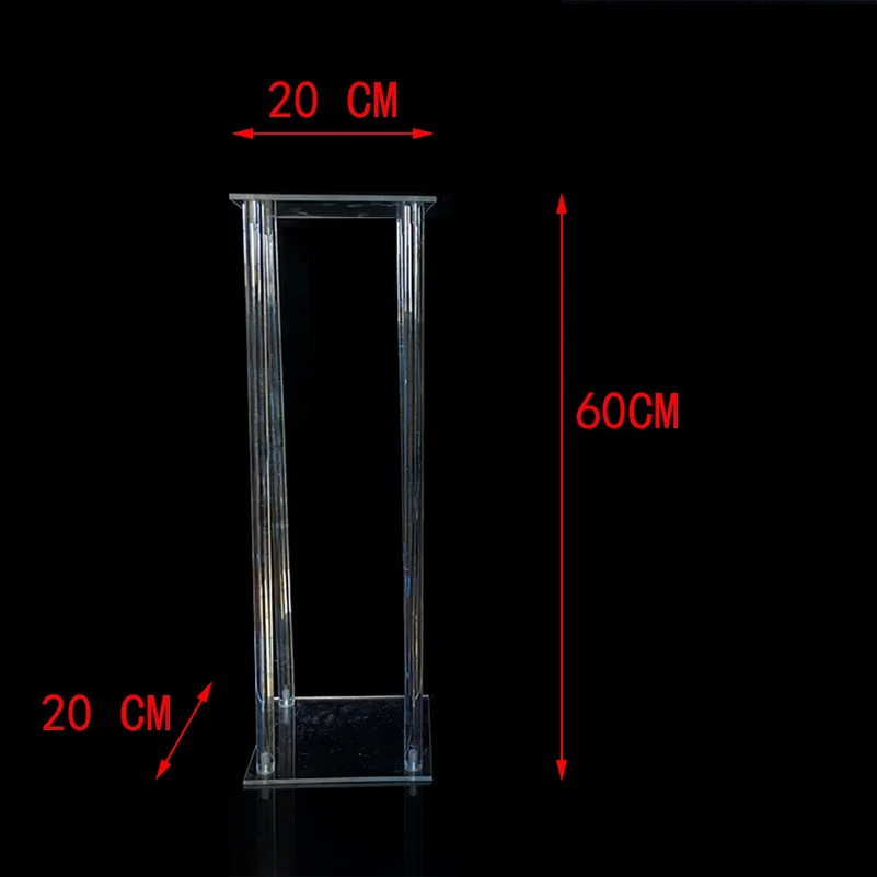 Clear Acrylic Wedding Centerpiece Acrylic Flower Stand Wedding ...