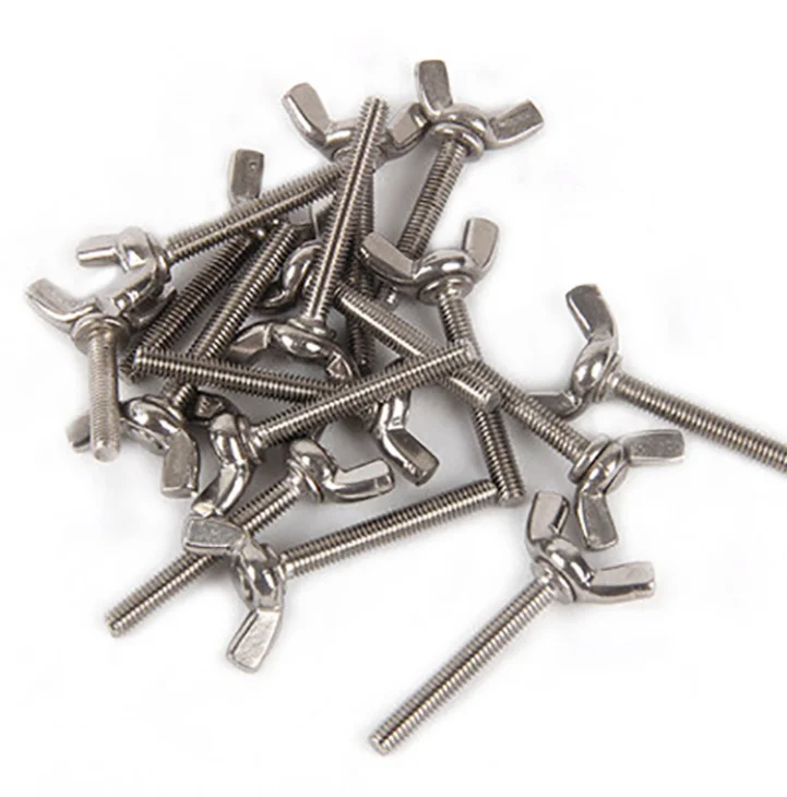 Din316 Stainless Steel Butterfly Screw M4 M5 M6 M8 Butterfly Screw ...