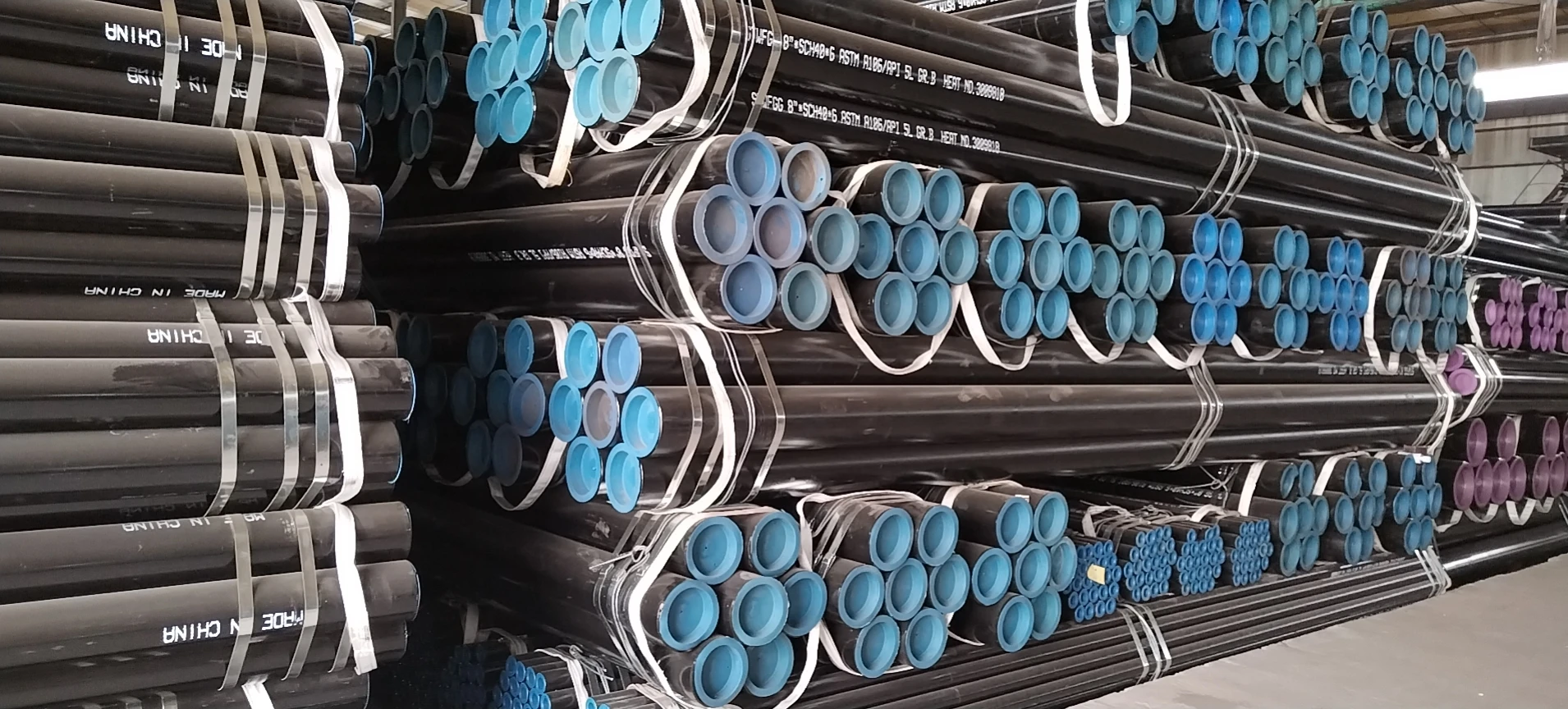 Factory Price Iron Round Pipe Bs Astm Mild Carbon Erw Welded Steel ...