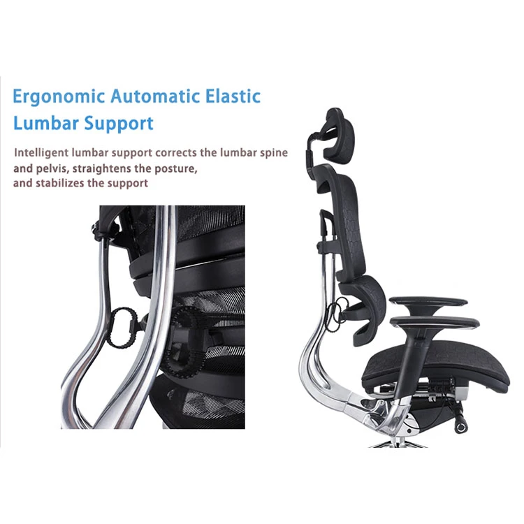 JNS 801 Ergonomic Mesh Office Chair - Adjustable & Stylish