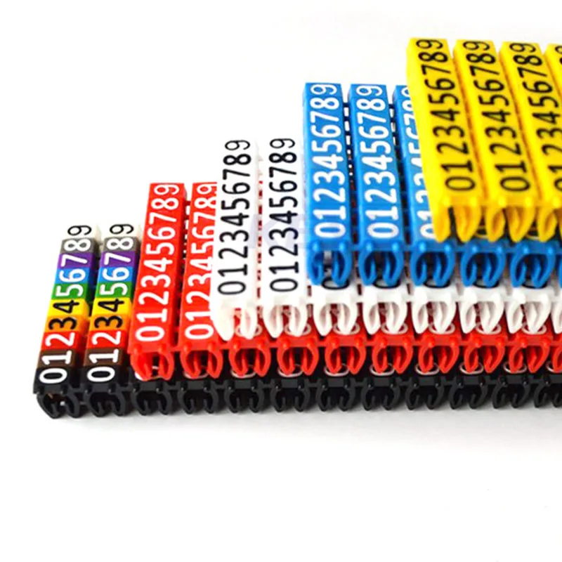 Customized 0~9 Cable Marker And A~z Letters Cable Marker - Buy Letters ...