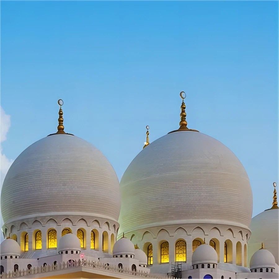 GRC Fiberglass Reinforced Islamic Domes for Church Building Decoration