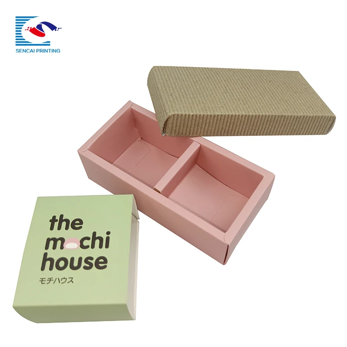 SENCAI Custom Logo Mochi Packaging - Recycled Art Paper