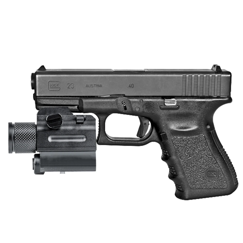 Tactical Led Flashlight Green Dot Laser Sight Glock Pistol Rifle With ...