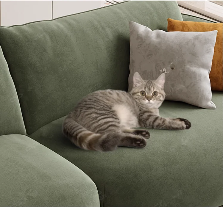 Luxury Cat Sofa - Modern Scratching Cloth for Living Room