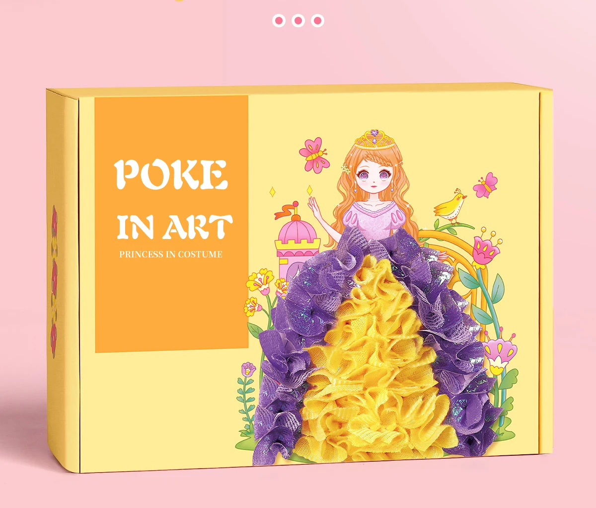Princess DIY Paper Craft Kit for Girls Creative Poke Art Puzzle ...
