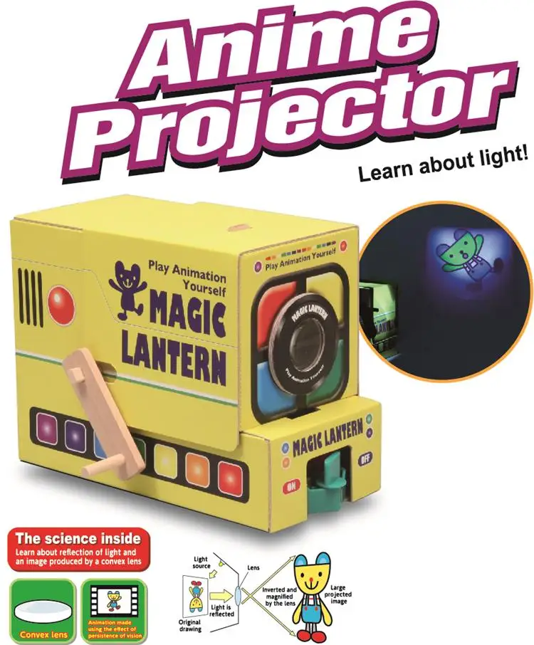 Anime Projector 3D Puzzle - Educational Toys for Kids