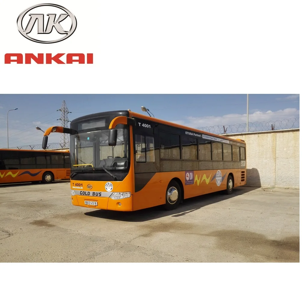 Ankai 100 Passenger City Bus Bus For Transportation Diesel Euro 3 - Buy ...