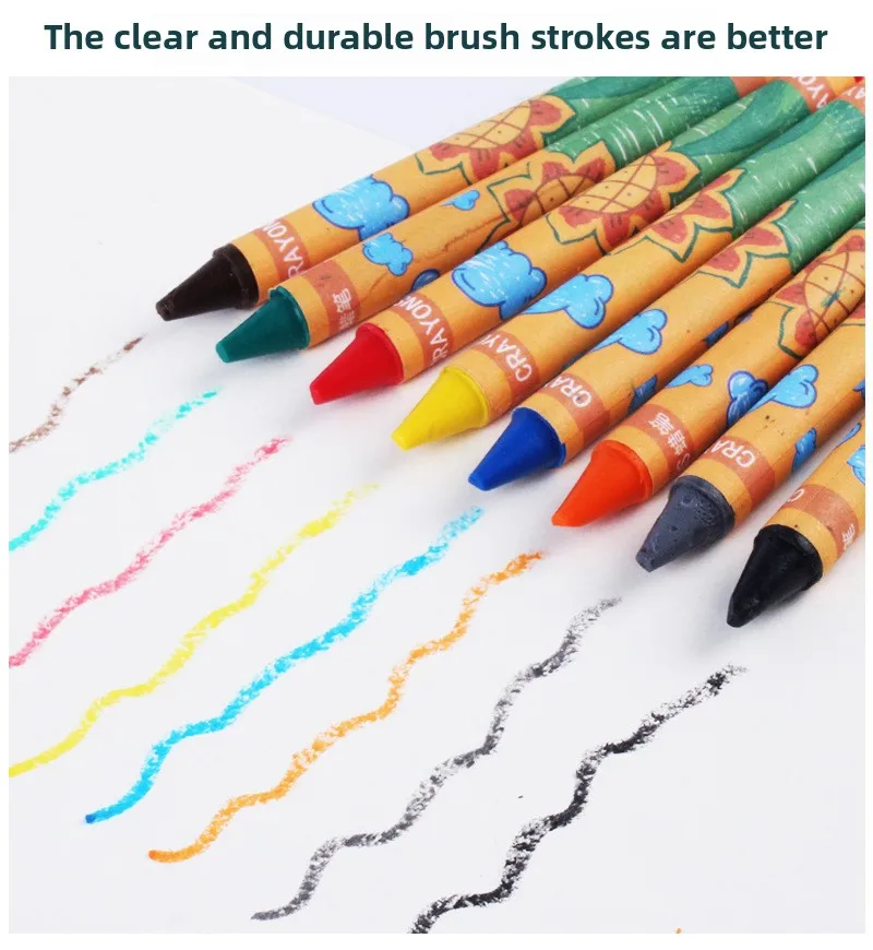 Creative Van Gogh Sunflower-Themed Crayon Set in 8/12/24 Colors ...