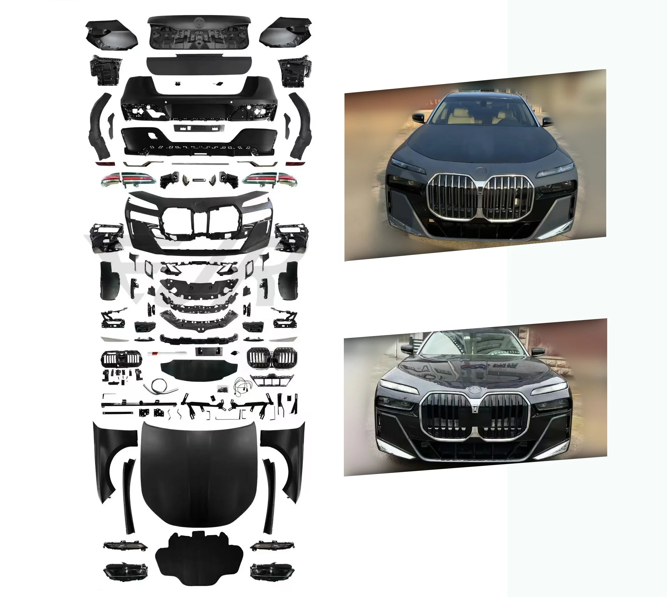 BMW 7 Series 09-15 F02 Upgrades - 23 G70 Body Wrap Kits