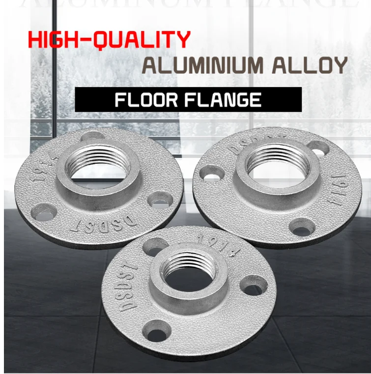 Dn20 Dn25 Best Price Retro Decorative Aluminum Alloy Threaded Floor ...
