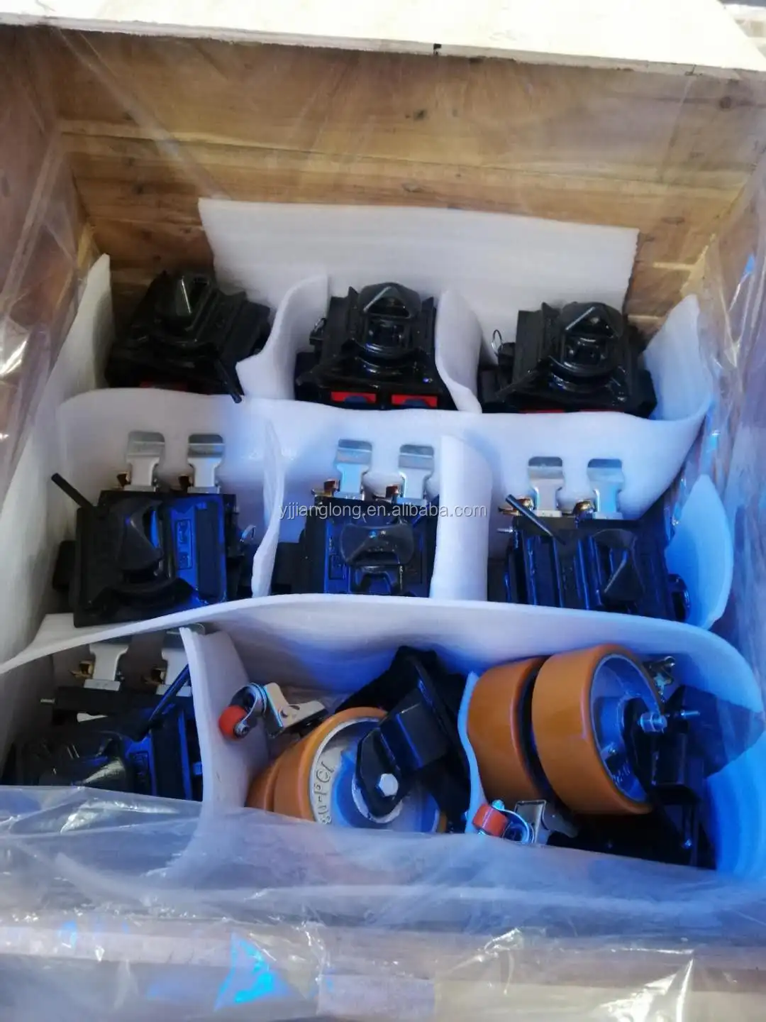 Mobility Shipping Container Castor Wheels - Durable & Customizable