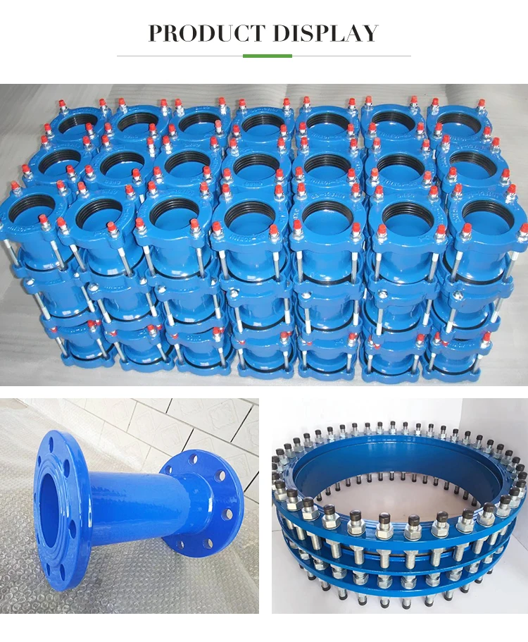 Ductile Iron Restrained Flange Adaptor for HDPE/PVC/DI Pipes