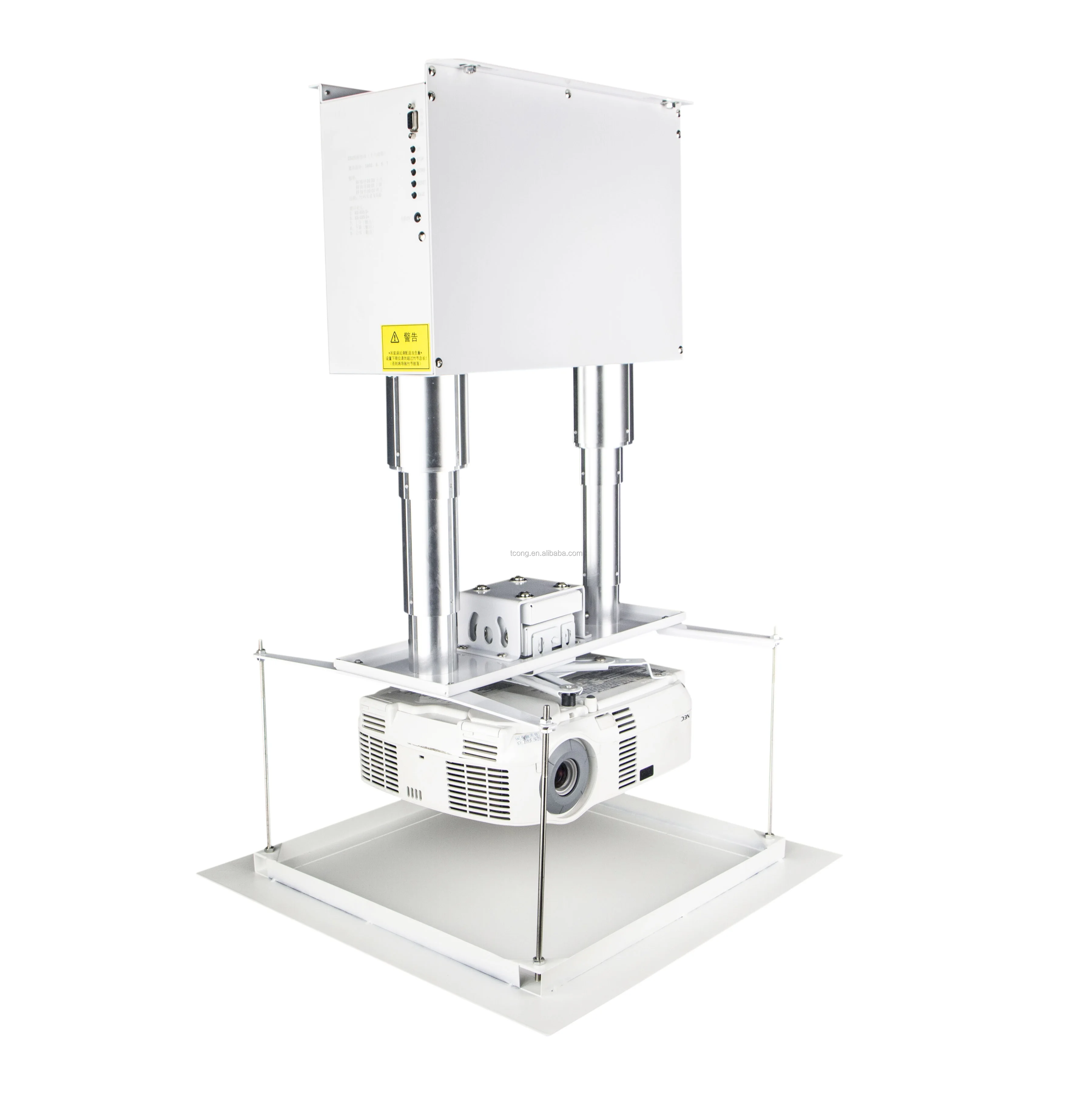 Telescopic Projector Lift - Quiet, Customizable, and Durable