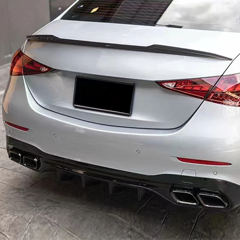 Car Body Kit For Mercedes Benz C Class W206 Upgrade To C63s Amg Rear ...