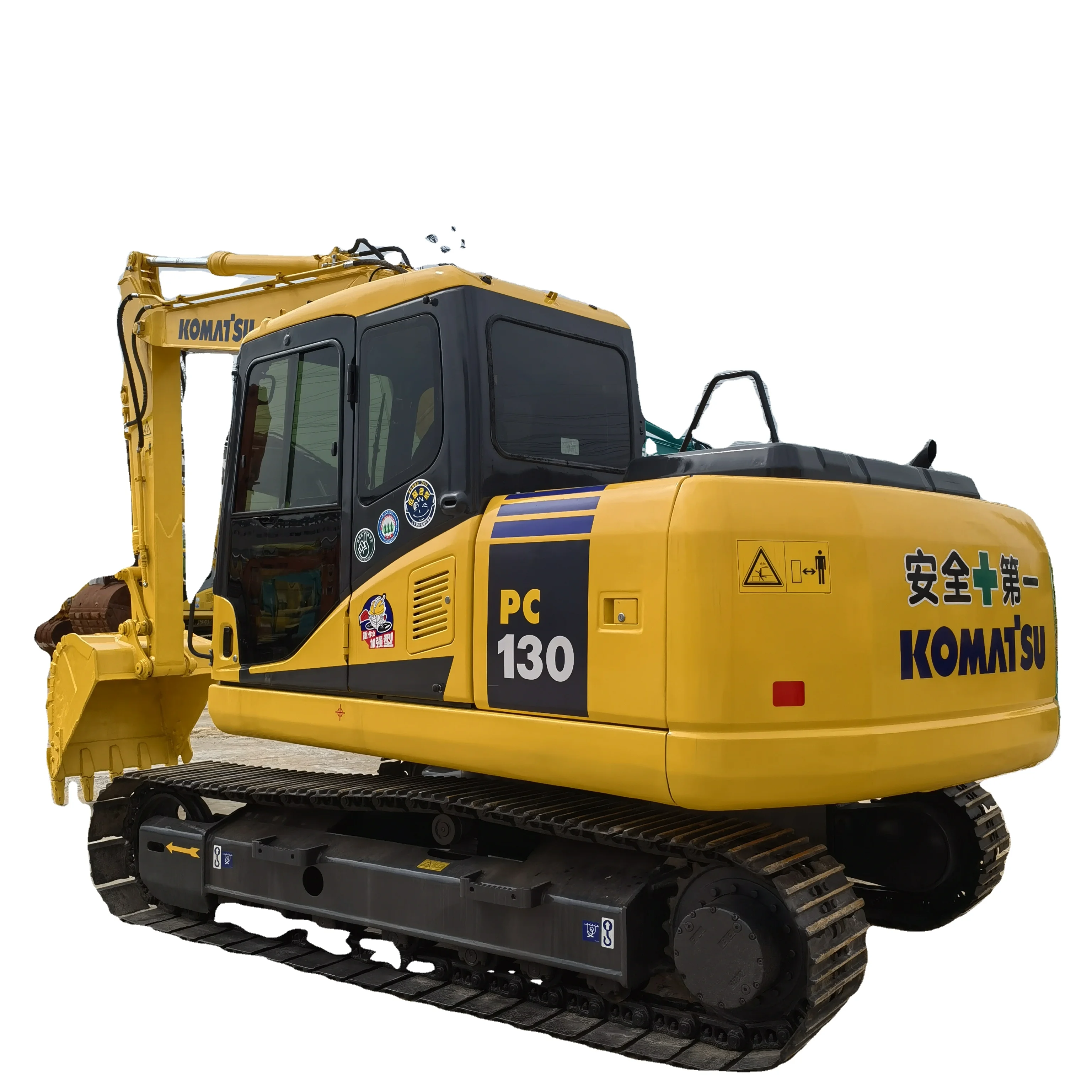 Japan 13 Ton Komatsu Pc130 Crawler Excavator,Diesel Engine Medium ...
