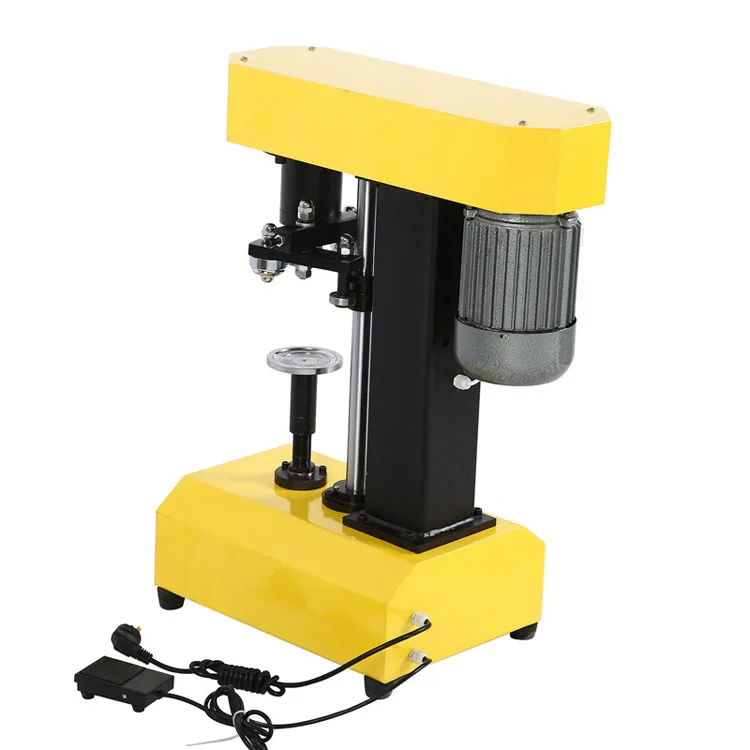 Small Can-lid Closing Machine Aluminum Electric Tin Can Sealer Machine ...