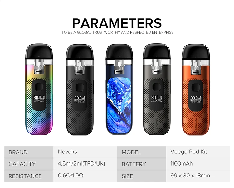 2020 Crazy selling ! In stock Nevoks Veego Pod Kit from Elego Products ...