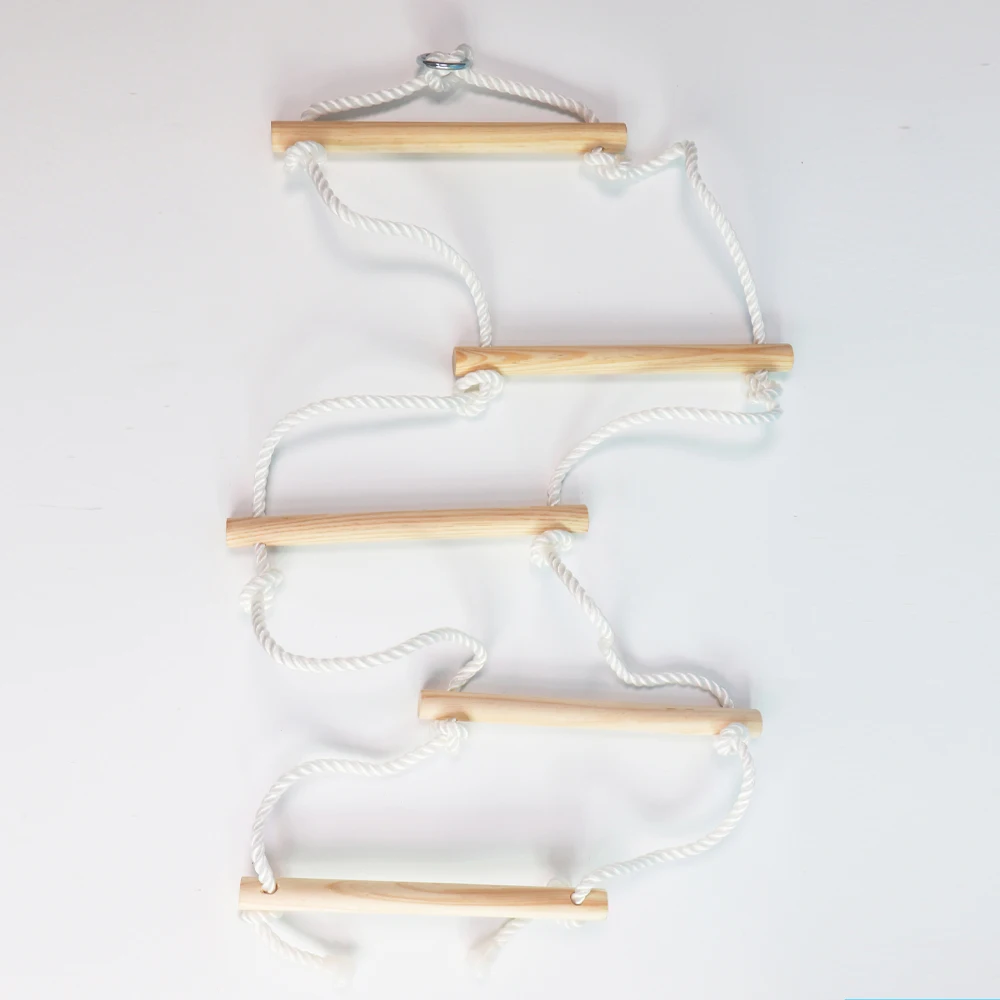 Factory Wholesale Playground Wooden Children Climbing Ladder Swing Sets ...