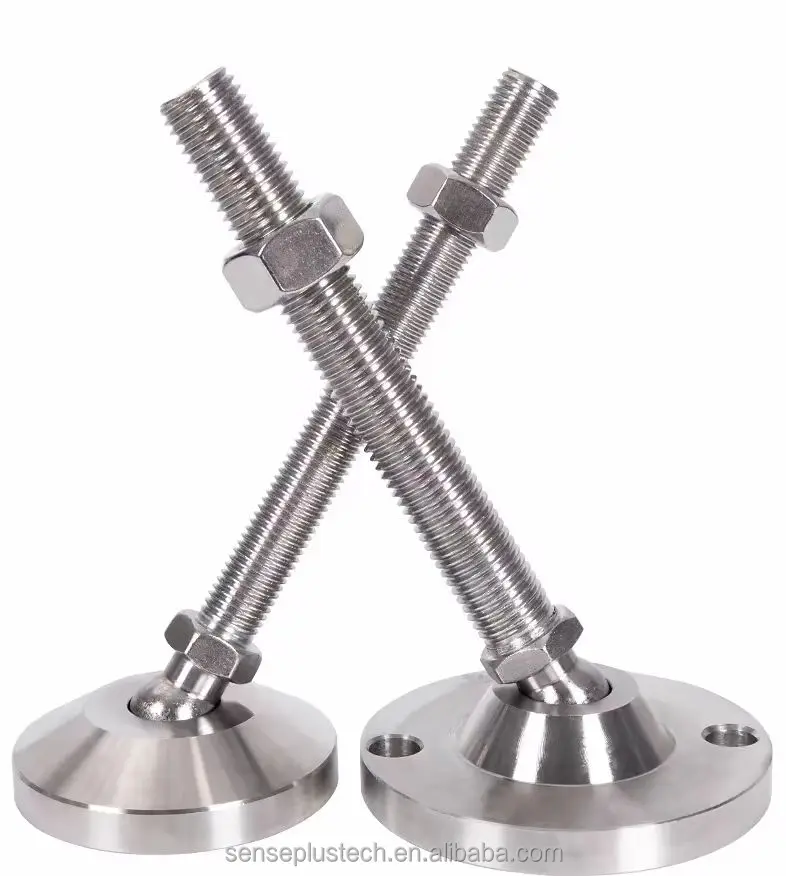 304 Stainless Steel Heavy-duty Perforated Adjustable Foot Universal ...