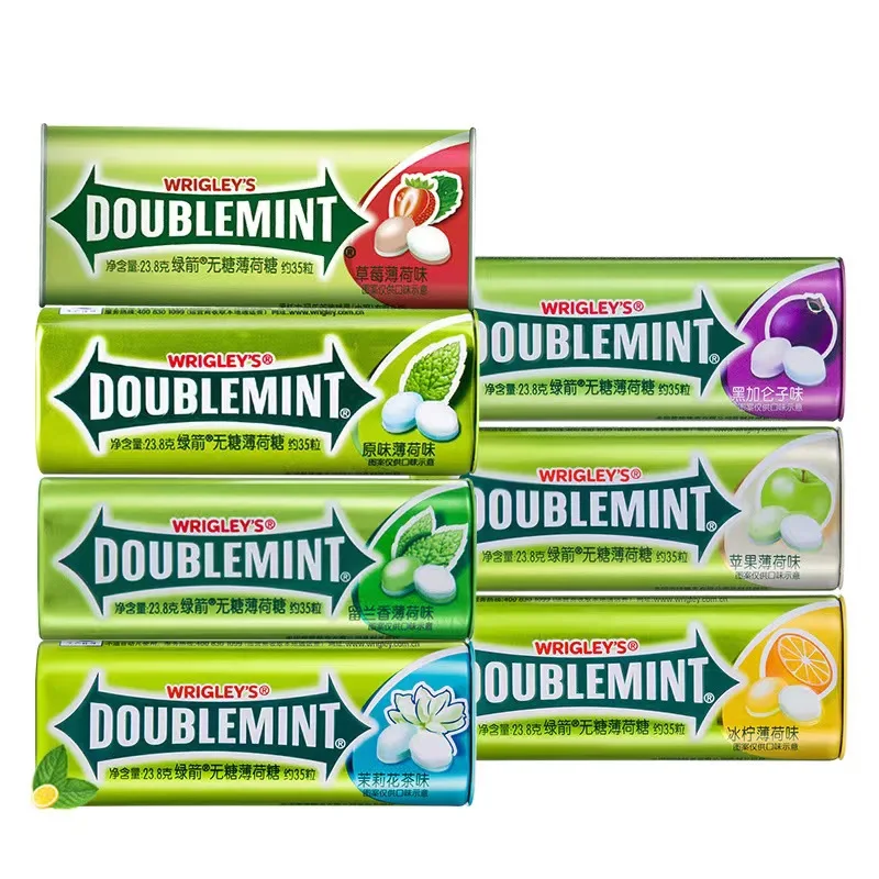 Sugar-Free Chewing Gum - 23.8g Jasmine Tea Mint Flavor, 35pcs, Multi ...