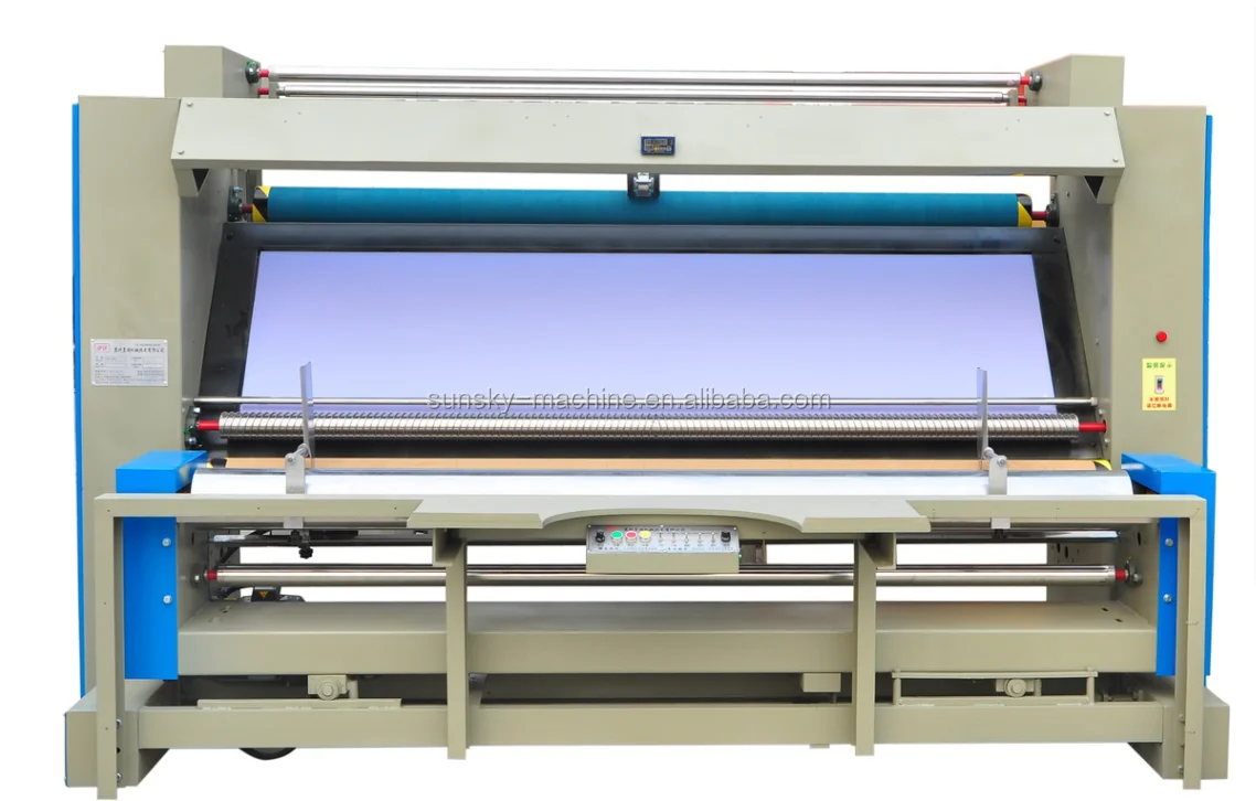 B-201 Fabric Inspection Rolling Machine - Reliable Textile Checking