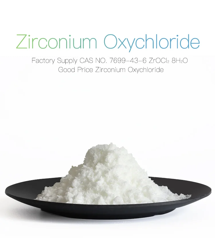 Zirconium Oxychloride Zrocl2.8h2o Factory Supply Cas No. 7699-43-6 ...