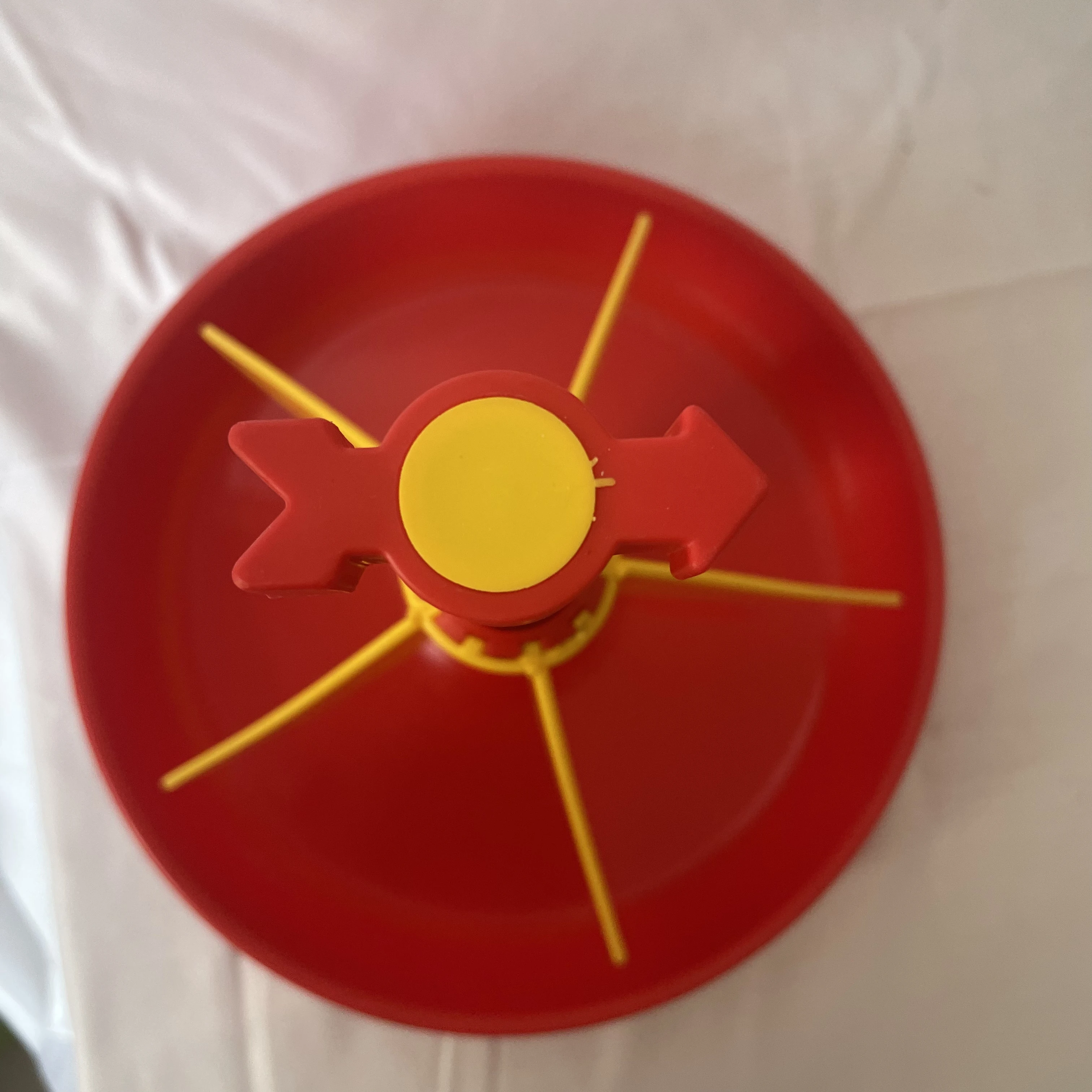 Big Size Piglet Complement Feed Trough Plastic Round Pig Feeder Pan for ...