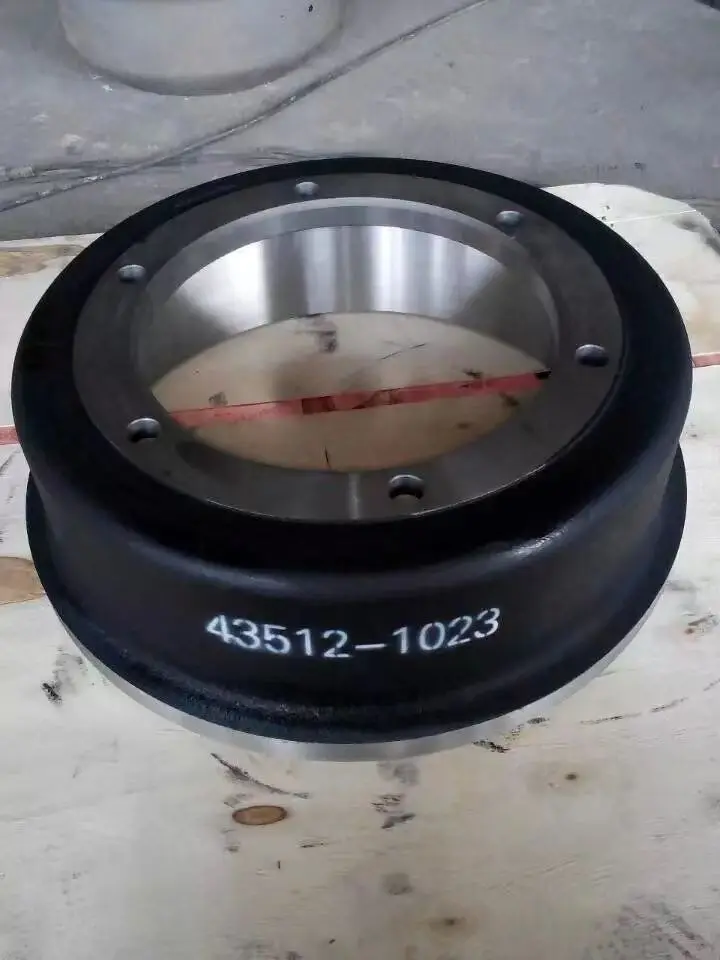 Durable Brake Drum for Hino Heavy Duty Trucks - 43512-1023