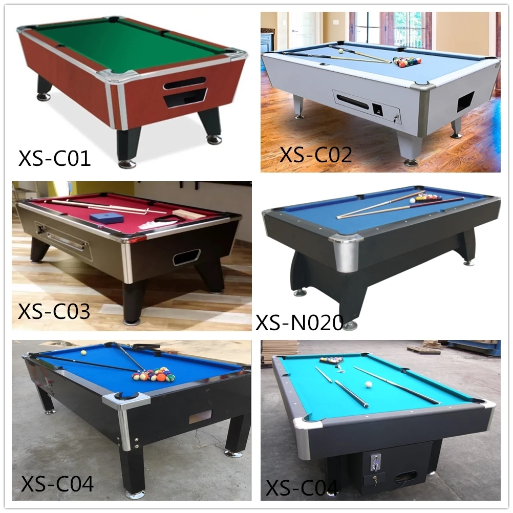 Cheap China Coin Operated Outdoor Slate Billiard Pool Table 8ft - Buy ...