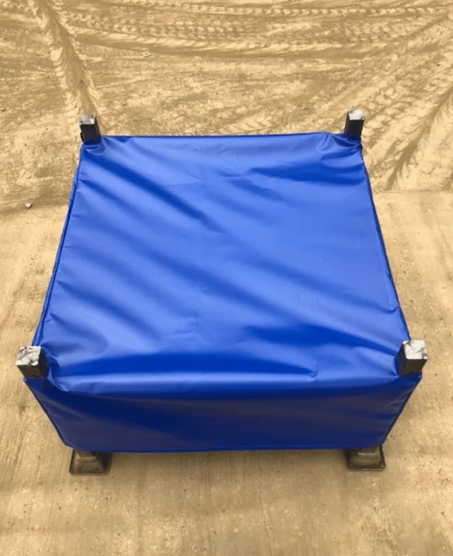Heavy Duty Pvc Tarps For Stillage Cage Waterproof Stillage Rack Cover ...