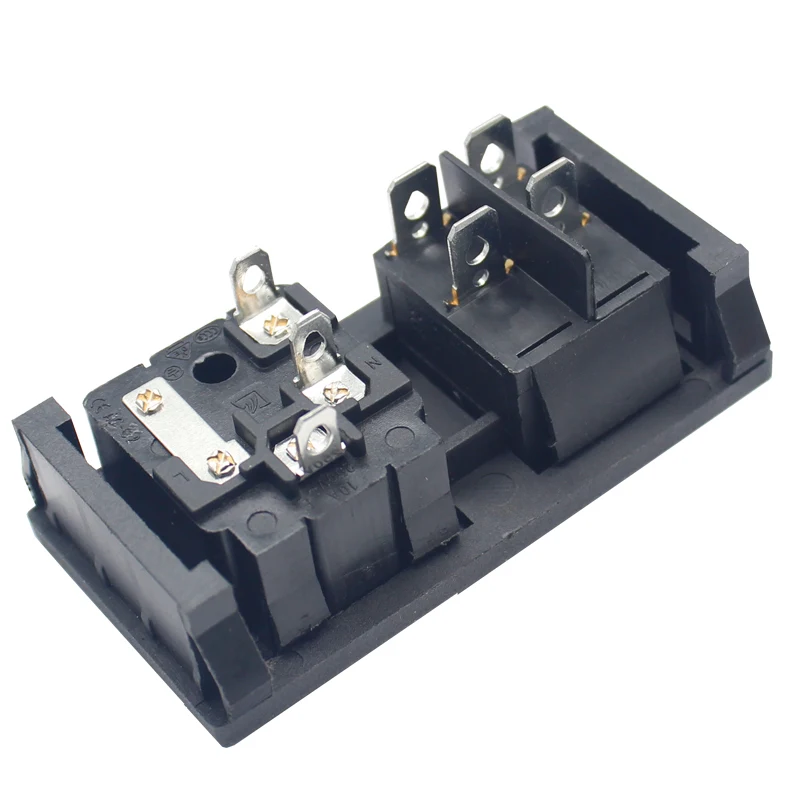 High Quality 110V Fuse Socket Switch AC Power Inlet Connector