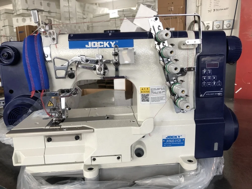 JOCKY JK562E-01CB High-Speed Industrial Coverstitch Machine