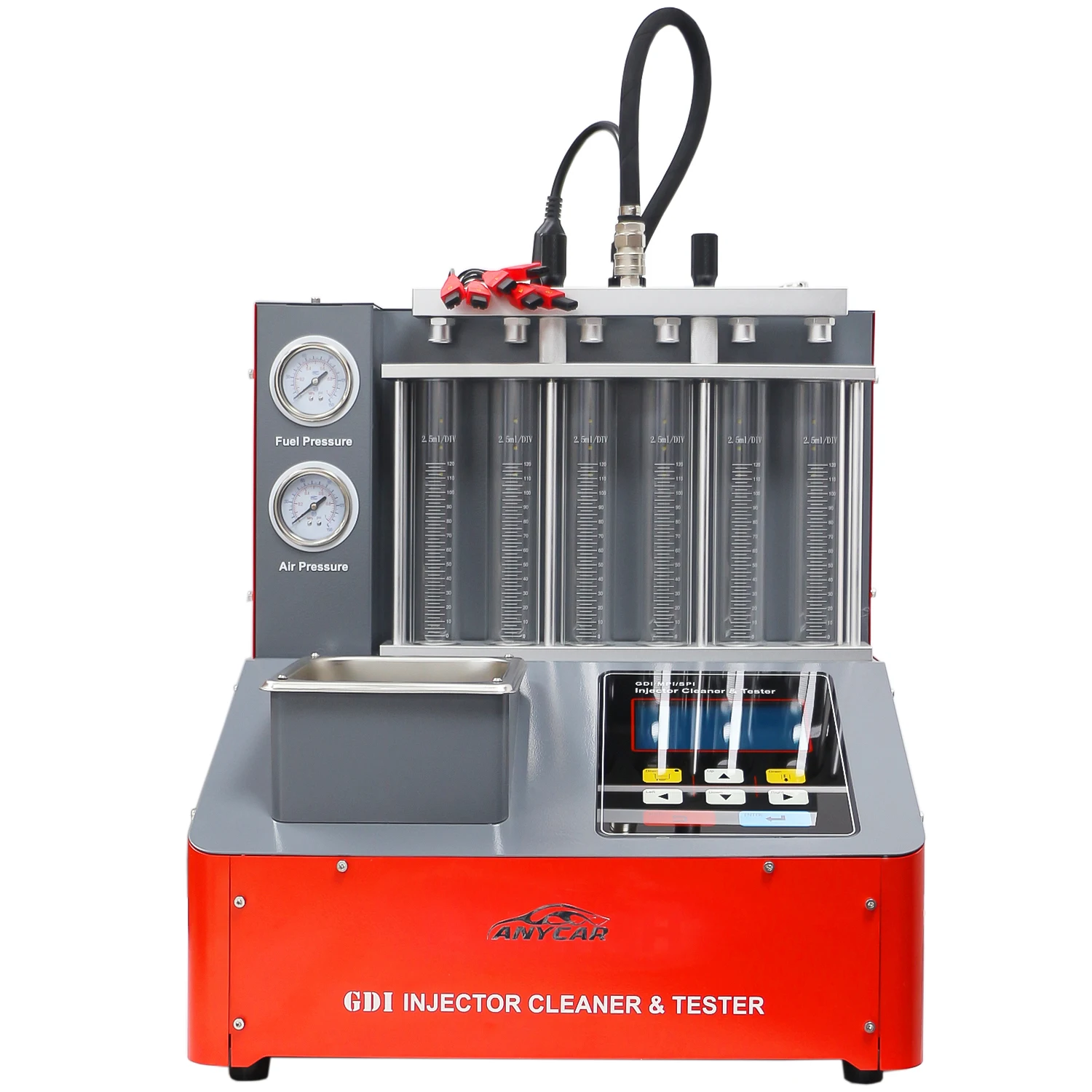 Digital Ultrasonic High Pressure Gasoline Injector Cleaner Machine ...