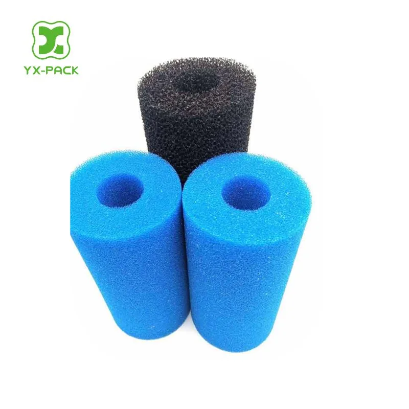Filter Sponge Customize Size and Shape 10-60ppi Black White Filter Foam ...