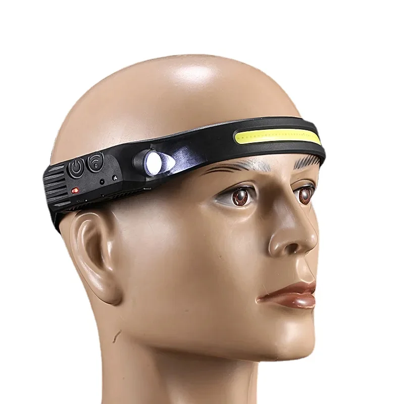 1000 Lumen Wireless Emergency Head Torch Light Head Lamp Flashlights ...