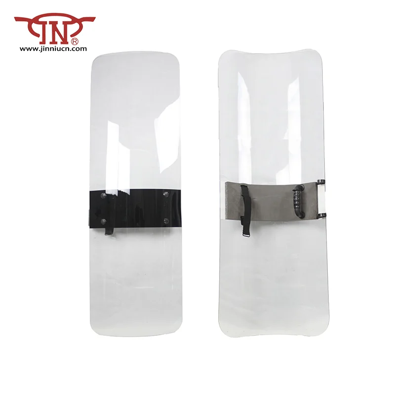High Strength Pc Material Rectangle Polycarbonate Riot Shield - Buy Pc ...