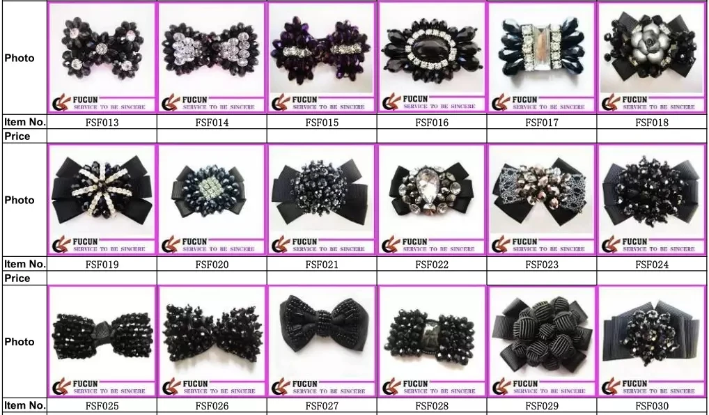 Fashion Decorative Colorful Shoe Buckles for High Heels