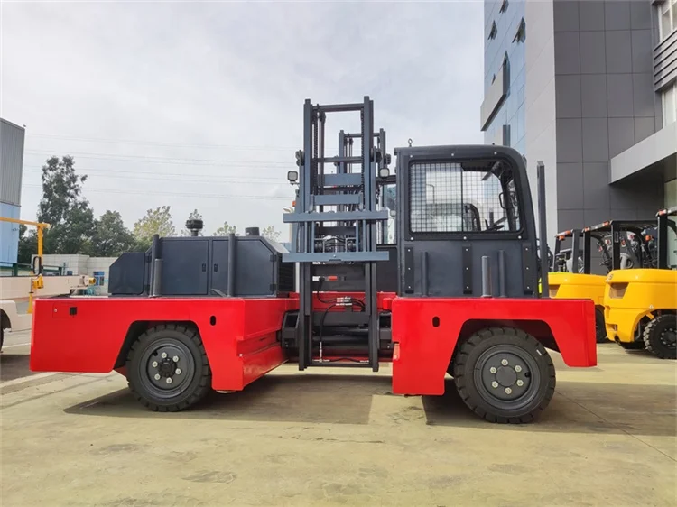 Wholesale 3 Ton Diesel Side Loader Forklift With Japanese Engine Duplex ...