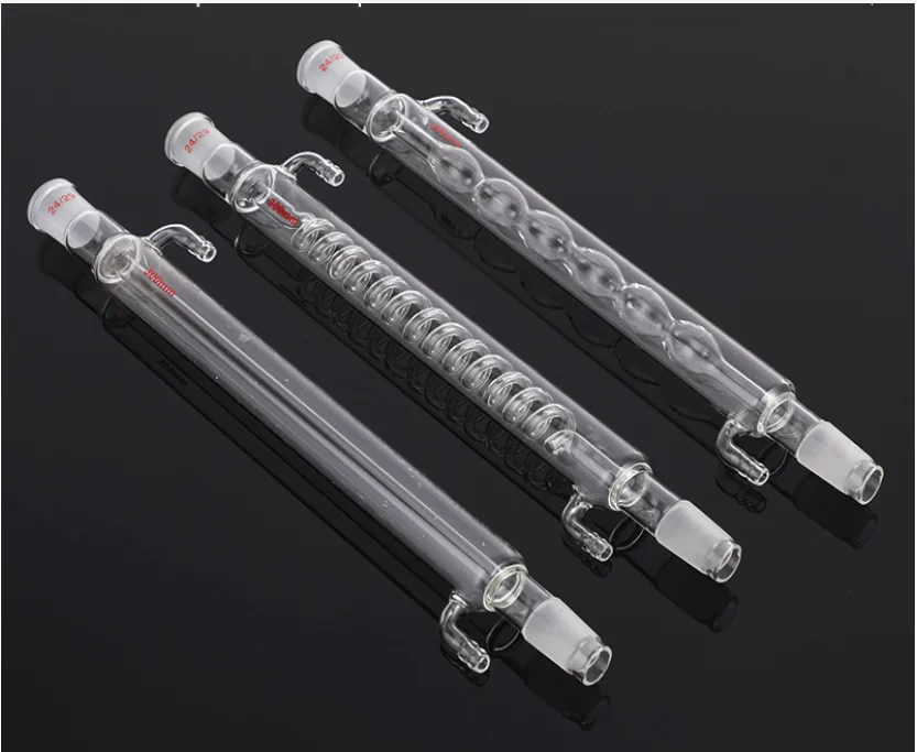 Laboratory Chemistry Glass Condenser Pipe Standard Ground Joint ...