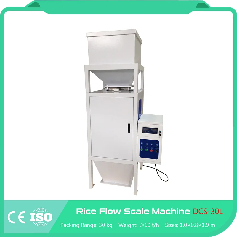 DCS-300L Packing Flow Scale for Rice Mill Factory Corn Flow Scale ...
