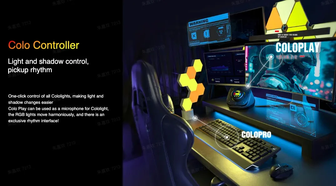 Smart Home Desktop Control Cyberpunk Desktop Controller Smart Gaming ...