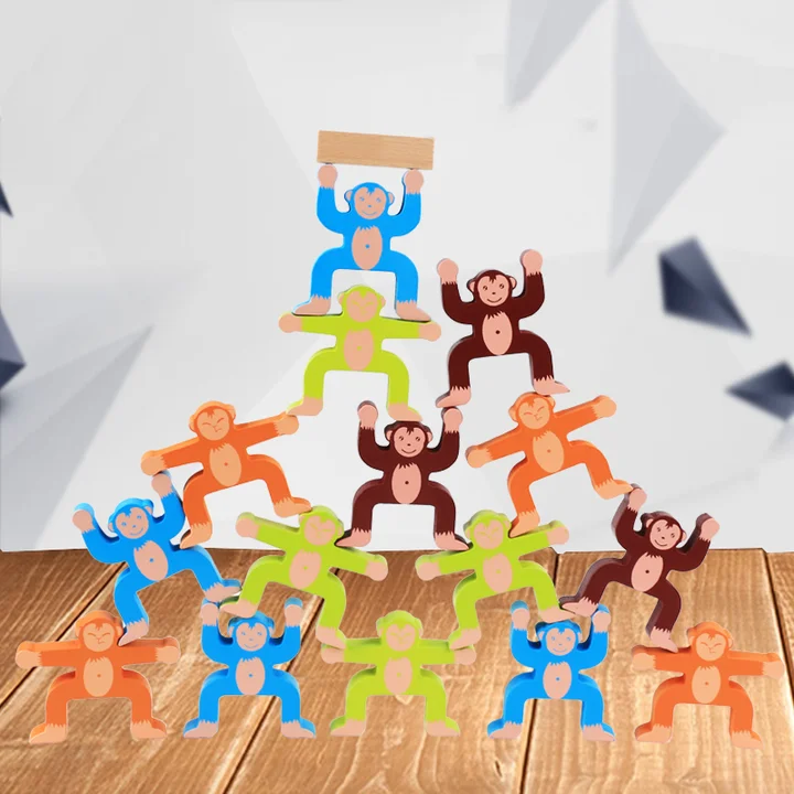2025 New Design Montessori Early Educational Game Monkey Balance ...