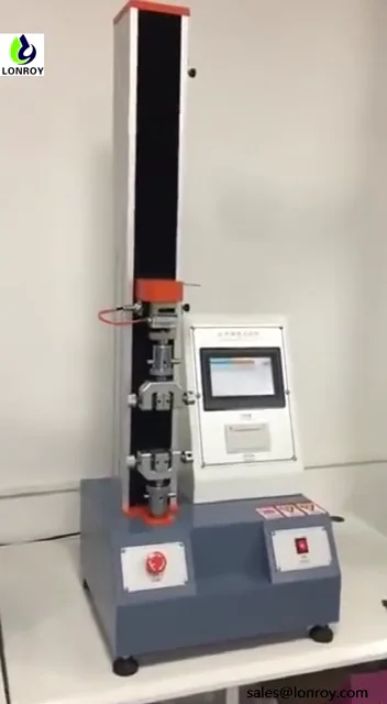 Astm D5034 Iso 11339 Touched Screen Tensile Tester Tensile Test Machine ...