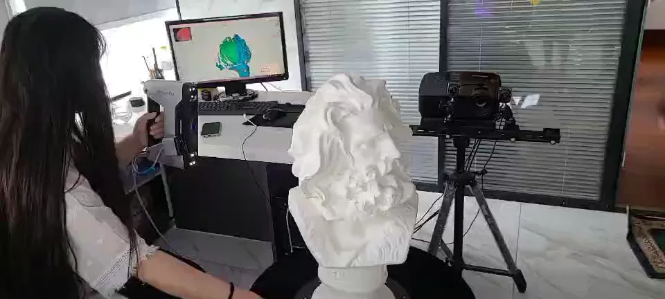 High Resolution 3d Scanner With Turntable High Precision Body Scanner ...